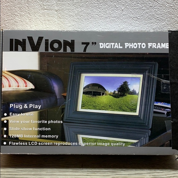 invion | Accents | Invion 7 Inch Digital Photo Frame | Poshmark